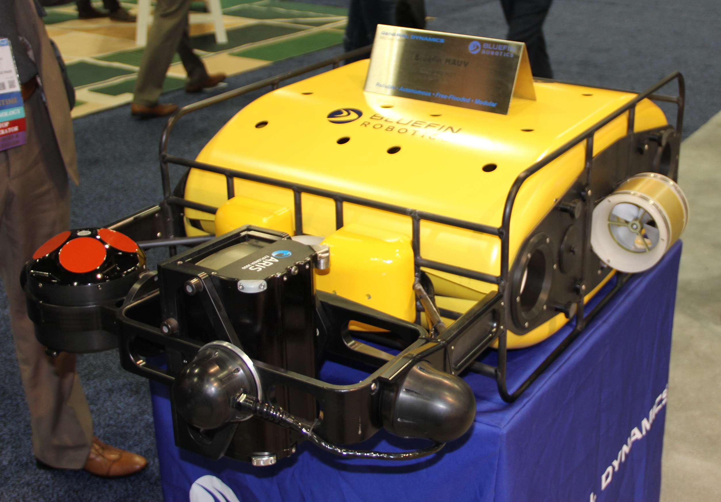 General Dynamics Bluefin Hovering AUV | The National Robotics Education ...